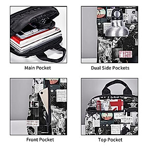 Styles Backpack Fashion Singer Travel Backpacks 3d Prints Casual Daypack Sports School Bag Outdoor For Women Men