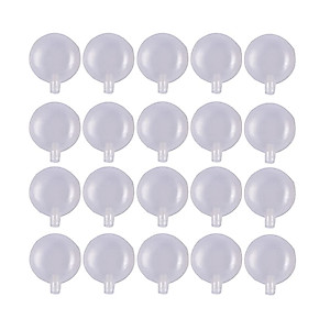 Toyvian 100pcs Rattle Box Repair Toy Squeakers Rattle Balls Rattles Boxes Mixed for Sewing in Noise Maker Insert Pet Baby Toys 27mm