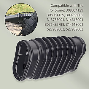 580473001 Replacement Flex Tube for Ryobi RY38BP 38cc backpack blower and Ryobi 40 Volt Blower Models RY40404NV, RY40440, RY40404 - for Ryobi leaf blower parts