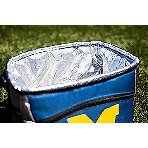 Rawlings NCAA Soft Sided Insulated Cooler Bag, 24-Can Capacity, Nebraska Cornhuskers, Red (10223089111)