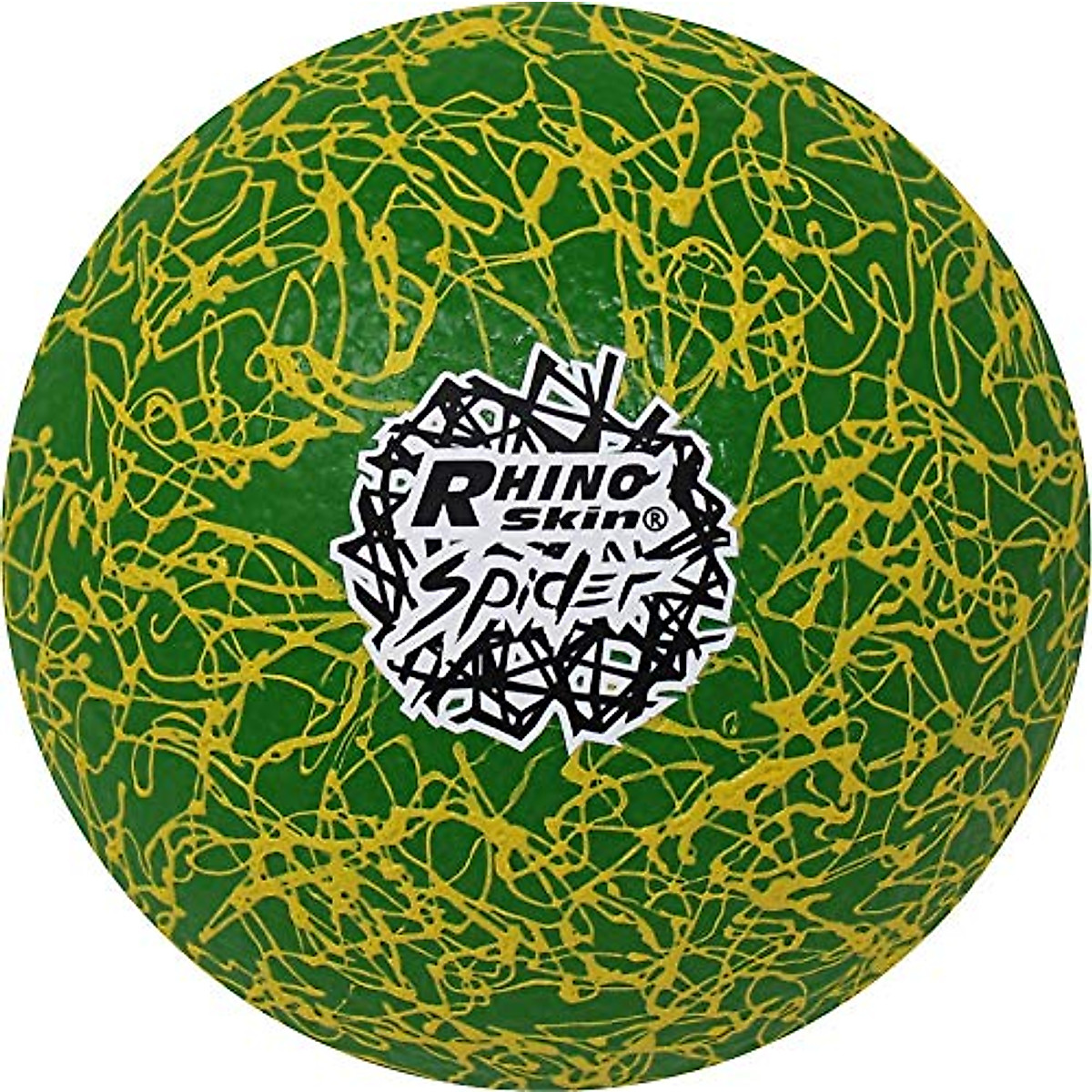 Champion Sports Premium Rhino Skin Extreme Color Dodgeballs - Glow in the Dark, Color-Changing, and Spider Grip - Low Bounce Dodgeballs
