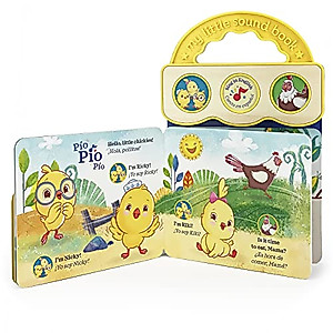 Canticos Little Chickies / Los Pollitos - Bilingual / Bilingüe 3-Button Sound Board Book for Babies and Toddlers (English and Spanish Edition)