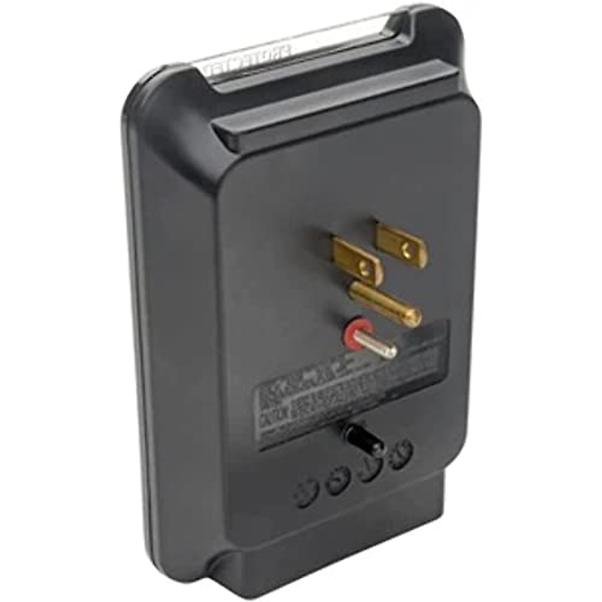 Tripp Lite Protect It! Surge Protector, 3 AC Outlets/2 USB Ports, 540 J, Black