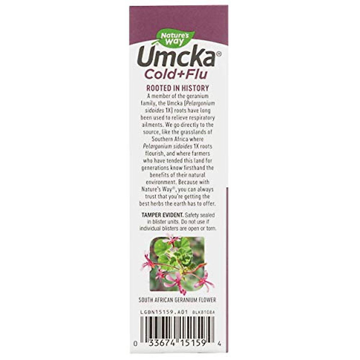 Natures Way Umcka Berry Chew, 20 ct