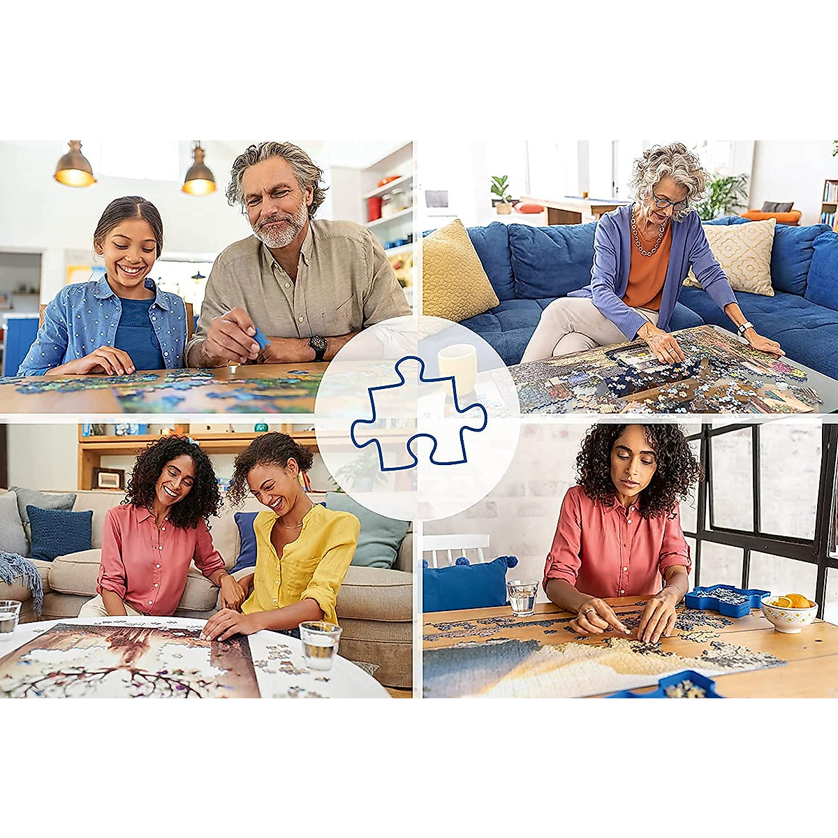 Ravensburger Turn The Page Bookclub 1000 Piece Jigsaw Puzzles for Adults & Kids Age 12 Years Up