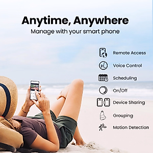 Feit Electric Smart Rotating Light Bulb with Wireless Camera, Motion Sensor, Night Vision, and 2-Way Speaker, 40W Equivalent, E26 Base, 5000K Daylight, 15,000-Hour Lifetime, A450/850/CAMWIFI/LED