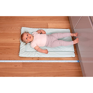 Measure Me! Baby Roll-up Door Frame Growth Height Chart for Children Kids Room - Blueberry Mix