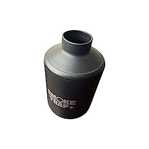 Smoke Trap + | Personal Air Filter (Sploof) - ECO Replaceable Filters - Long Lasting Smoke Filter 500+ Uses With Easy Exhale - Filters Have Zero Plastic Waste - (Black)