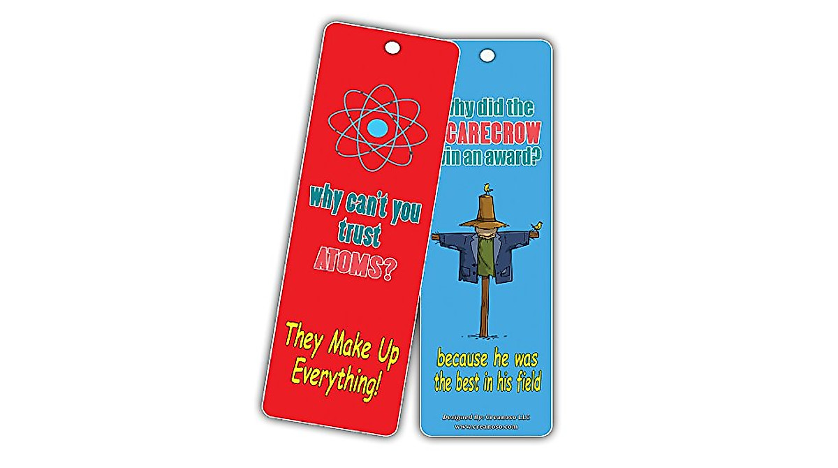 Funny Bookmarks for Kids: 60 Silly Jokes & Learning Fun