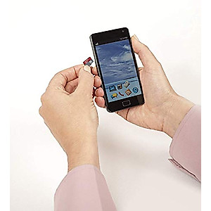 SanDisk 32GB Ultra MicroSDHC UHS-I Memory Card with Adapter - 98MB/s, C10, U1, Full HD, A1, Micro SD Card - SDSQUAR-032G-GN6MA