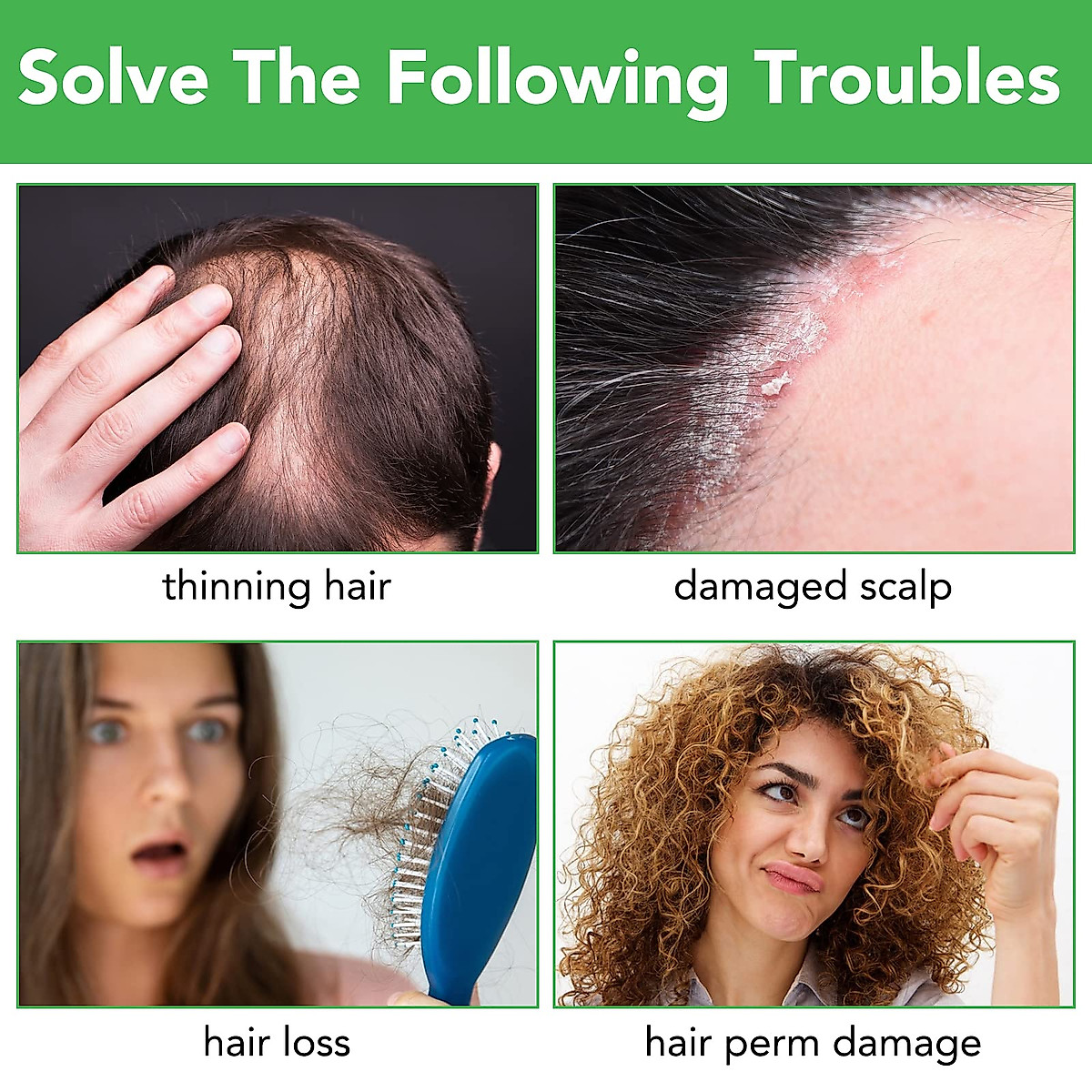 Purvigor Rosemary Hair Mask Infused with Biotin (2 fl.oz), Rosemary Strengthening Hair Masque, Deep Conditioner for Dry, Damaged, & Frizzy Hair,Natural Rosemary Mint Hair Mask