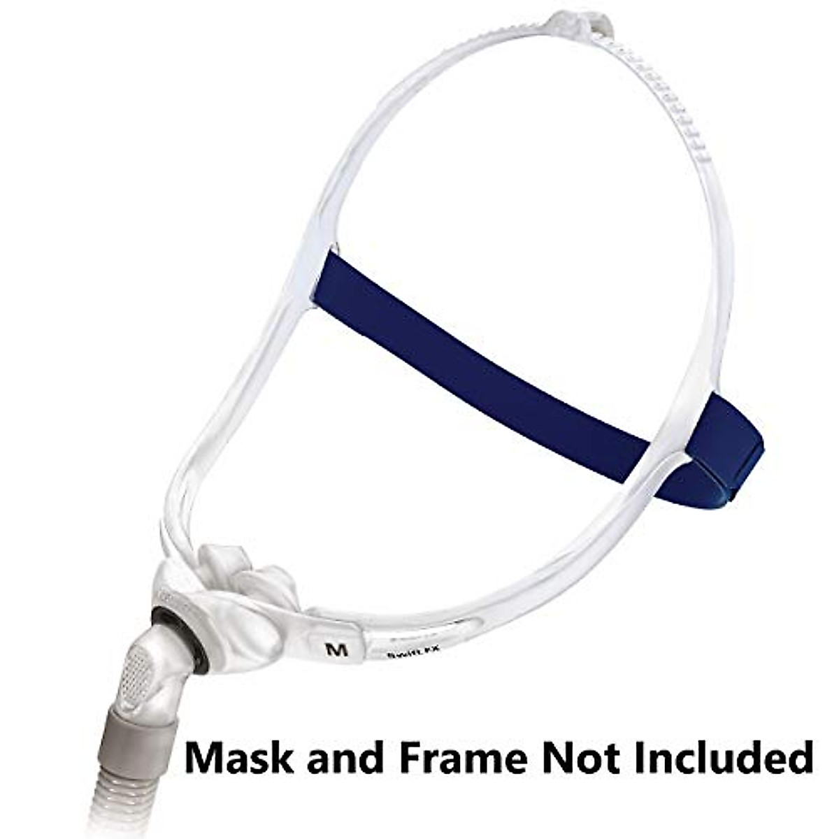 Organic Deal Back Strap Compatible w/ResMed CPAP Mask Swift Fx Nasal Pillow- Replacement Straps for Swift FX Nasal Pillow - ResMed CPAP Supplies option- CPAP Headgear Back Strap (Mask,Frame Not Incl)