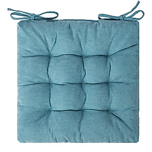 SQUARE MOON 4 Pack Seat Cushion, Chair Cushion, Comfort Chair Pads, Chair Mat for Indoor, Outdoor Dining Chair, Office Chair, Desk Chair