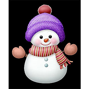 Personalized Snowman Family Pillow Custom 1-9 Name Pillows Merry Christmas Throw Pillow Art Decor Christmas for Gifts(Snowmen Family)