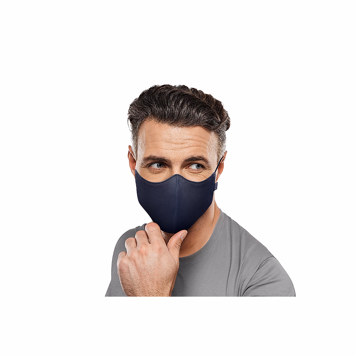Bloch boys Soft Stretch Reusable (Pack of 3), Navy, Adult Face Mask, Navy, Kids US