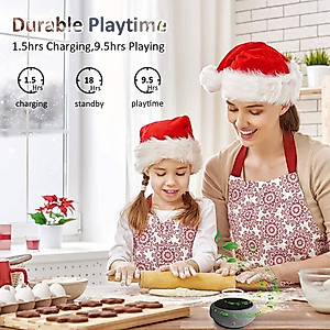 ANCwear Wearable Bluetooth Speaker, TWS Dual Pairing Portable Speaker, Clip on Bluetooth Speaker Watch MP3 Player, Waterproof Outdoor Speaker for Motorcycle, Bike, Hiking, Running