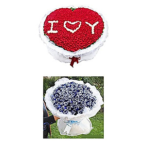 levylisa Organza Fabric Tulle Crystal White 11" by 28 Yards Sheer Fabric Wedding Bridal Baby Shower Tutu Tulle Spool Ribbon