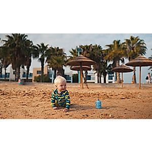 Tommee Tippee Superstar Trainer Sippy Cup for Toddlers, INTELLIVALVE 100% Leak-Proof & Shake-Proof | Antimicrobial Technology (10oz, 6+ Months, 1 Count), Blue