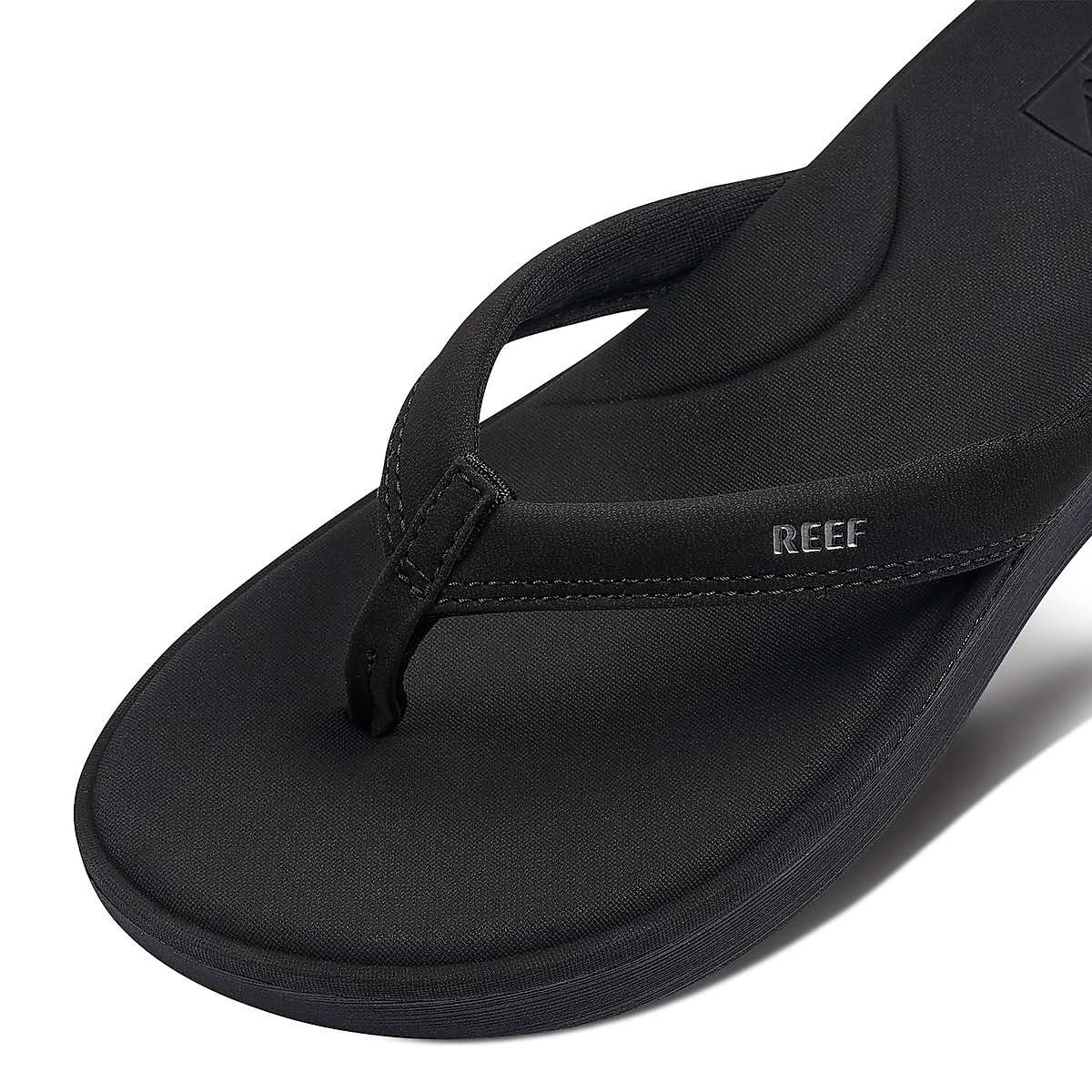Reef Women's Cushion Cloud Flip-Flop, Black, Numeric_10