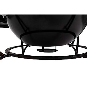 Pleasant Hearth OFW707RI fire Pit, Rubbed Bronze