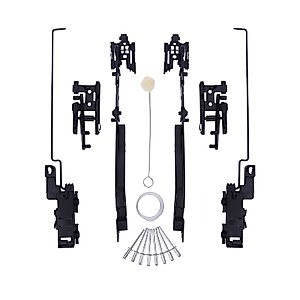 KOROP AUTO PARTS Sunroof Repair Kit Compatible with Ford F150 F250 F350 F450 Expedition Lincoln Navigator Mark LT Replaces # 02ESR1201ABK Sunroof Track Mechanicals Assembly Repair Kit