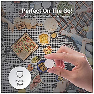 Summits Point 100 PCS Compressed Magic Towel, Napkin Tissue, Camping Wipes, Coin Tissue, Disposable Just add Water