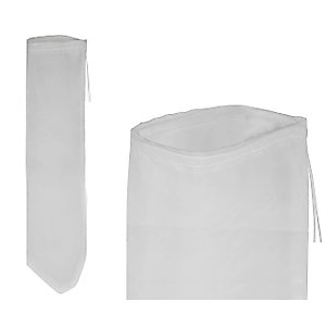 USA Lab Material Socks for Industrial and Laboratory Liquid Solid Separation, Filtration Bag Accessory with Drawstring Clouser, Extraction and Purification of Substances, 100 and 300 Micron