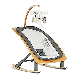 Evolur Tory 2-in-1 Rocker & Chair in Gray, Normal, Mentioned in The Attached Sheet