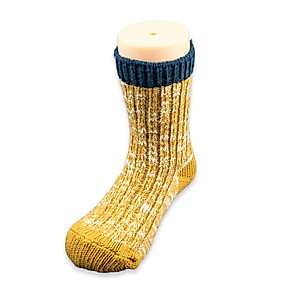 Baby Boys Girls Socks - 3 Pairs Toddler Thick Warm Seamless Chunky Knit Cotton Kid Cotton Crew Socks (M(3-5Y), Boys)