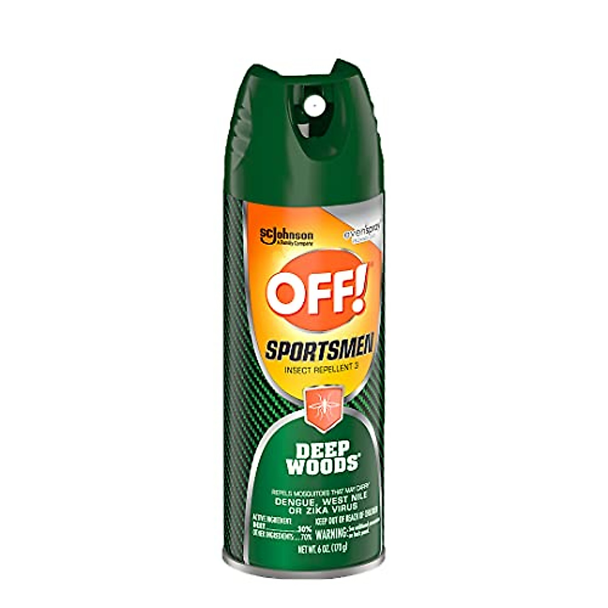 OFF! Deep Woods Sportsmen Insect Repellent II, 6 oz (Pack of 3)