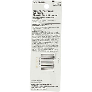 COVERGIRL Eyeliner Charcoal Self Sharpening Pencil (Pack of 4)