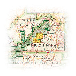 Lexington, Blue Ridge Mts Map [George Washington and Jefferson National Forests] (National Geographic Trails Illustrated Map, 789)