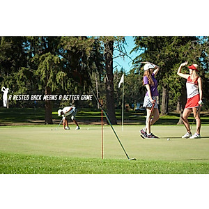 Stepkick Caddy by Bronwcyk - The World's Premier Golf Club Stand. Watch Video. (Black)