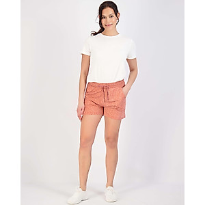 Real Essentials Women's Plus Size Just My Lounge Wear High Waisted Casual Sweat Shorts Pajama Summer Pockets Drawstring Workout Gym Active Athletic Yoga Running Ladies Sleep, Set 10, 2X, Pack of 3