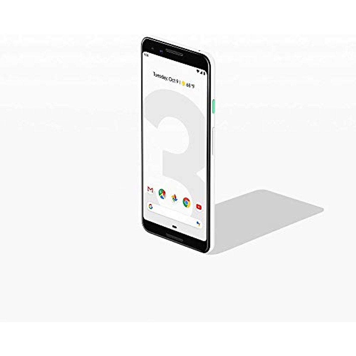 Google Pixel Phone 3-64GB Clearly White (Renewed)