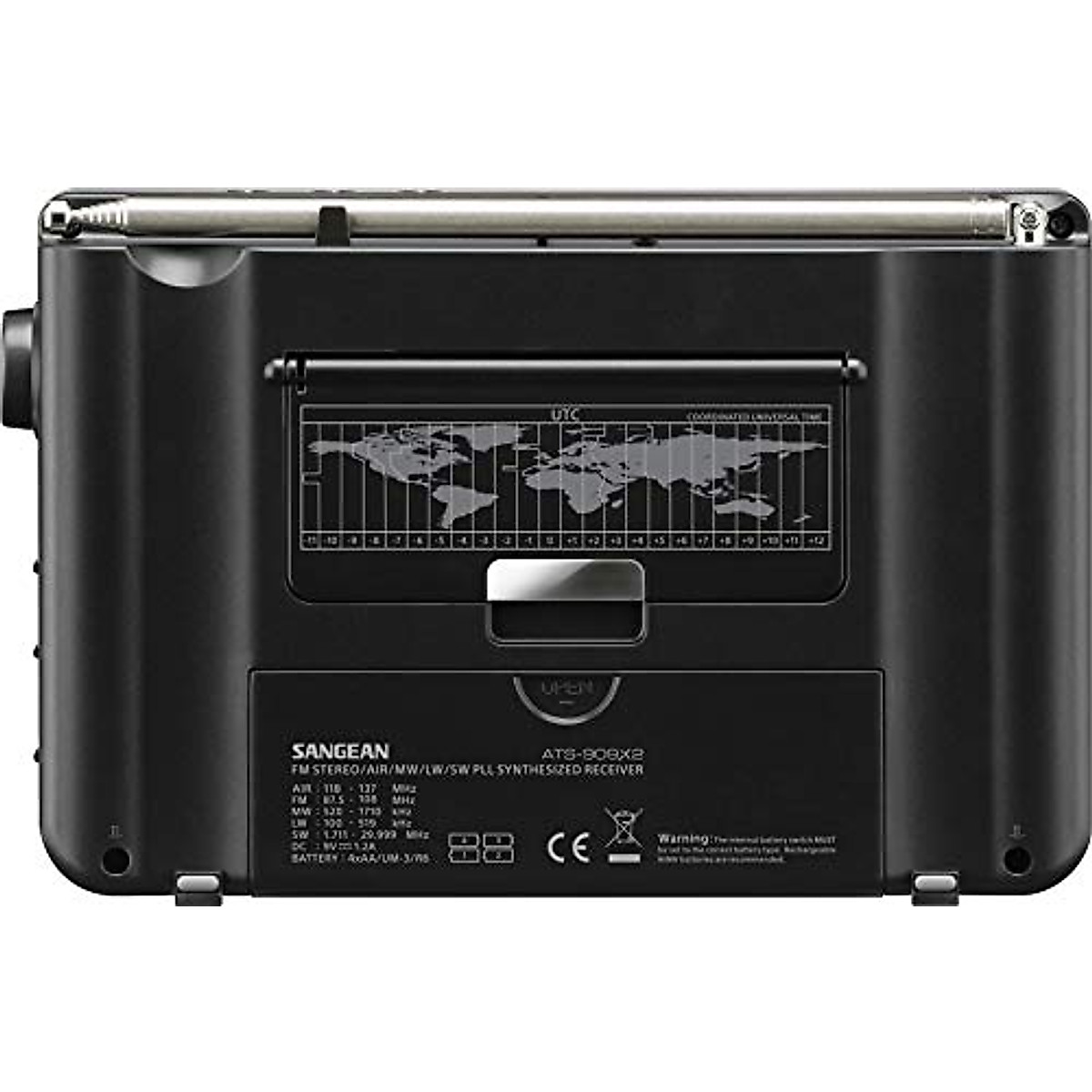 Sangean ATS-909X2 The Ultimate FM/SW/MW/LW/Air Multi-Band Radio