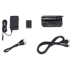 Canon VIXIA HF R700 Full HD Camcorder with 57x Advanced Zoom, 1080P Video, 3in Touchscreen and DIGIC DV 4 Image Processor - Black (Renewed)