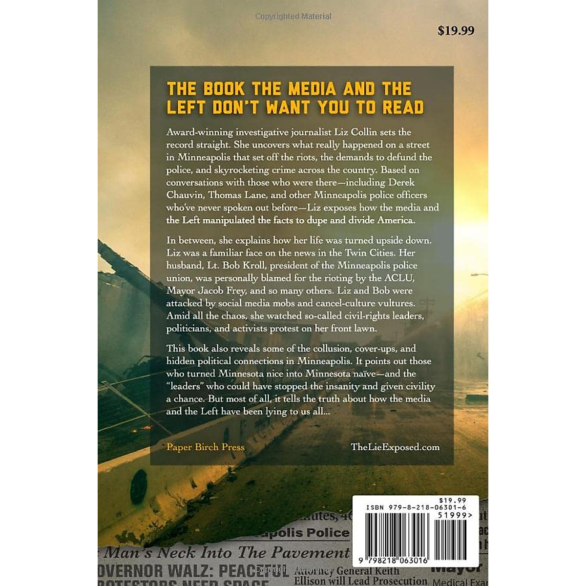 They're Lying: The Media, The Left, and The Death of George Floyd