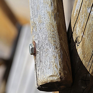 uxcell M8x16mm Hex Bolts 304 Stainless Steel Hexagon Screw Bolt 4pcs