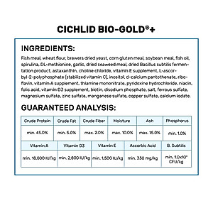 Hikari 2-Ounce Cichlid Bio-Gold and Floating Pellets for Pets, Mini