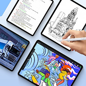 Stylus Pen for iPad Pencil Compatible with Apple iPad Pen 2nd Generation, 10min Charge,Palm Rejection, for iPad Pro 11/12.9in,iPad Air 3rd/4th/5th,iPad 6/7/8/9/10th,iPad Mini 5th/6th Gen