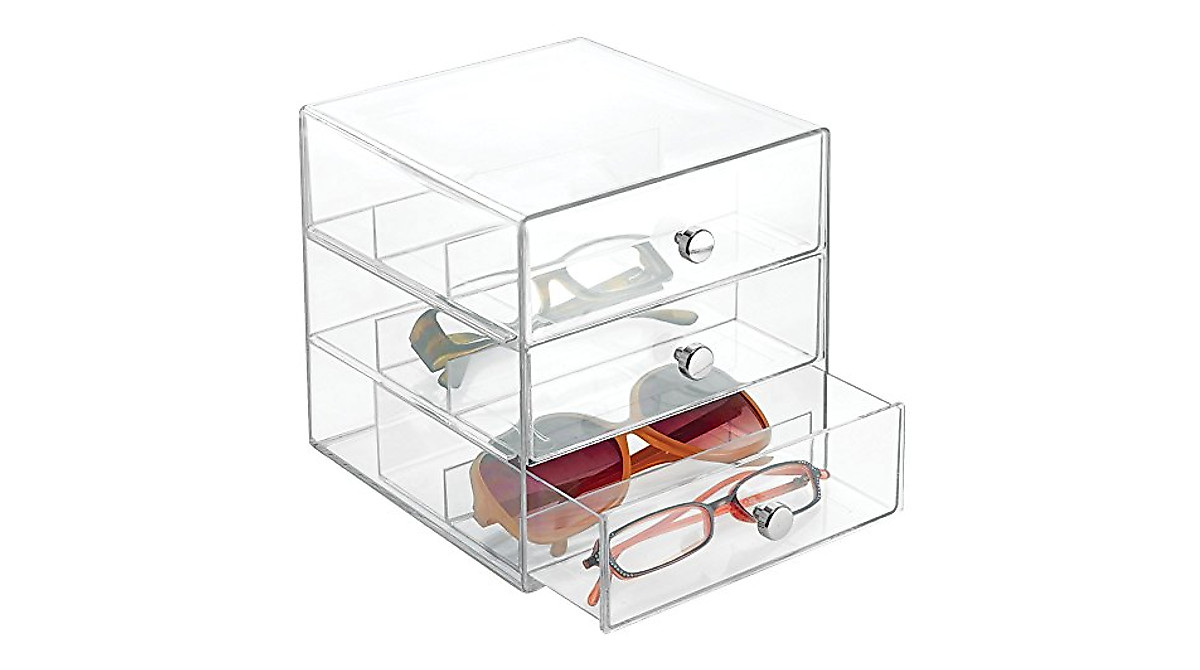 iDesign 3-Drawer Vanity Organizer – Clear Storage Solution