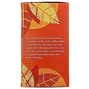 Allegro Tea, Organic Estate Ceylon Tea Bags, 20 ct