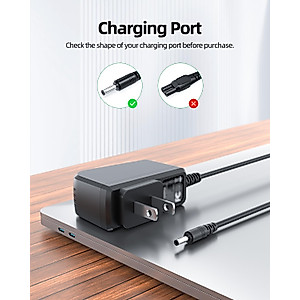 8V Charger Fit for Philips HQ840 Power Cord Shaver Norelco Multigroom Series 3000 MG3750 MG3750/50 MG3750/10 MG3750/60 MG3760 MG3760/50 Replacement Supply Trimmer Charging Cable 5Ft