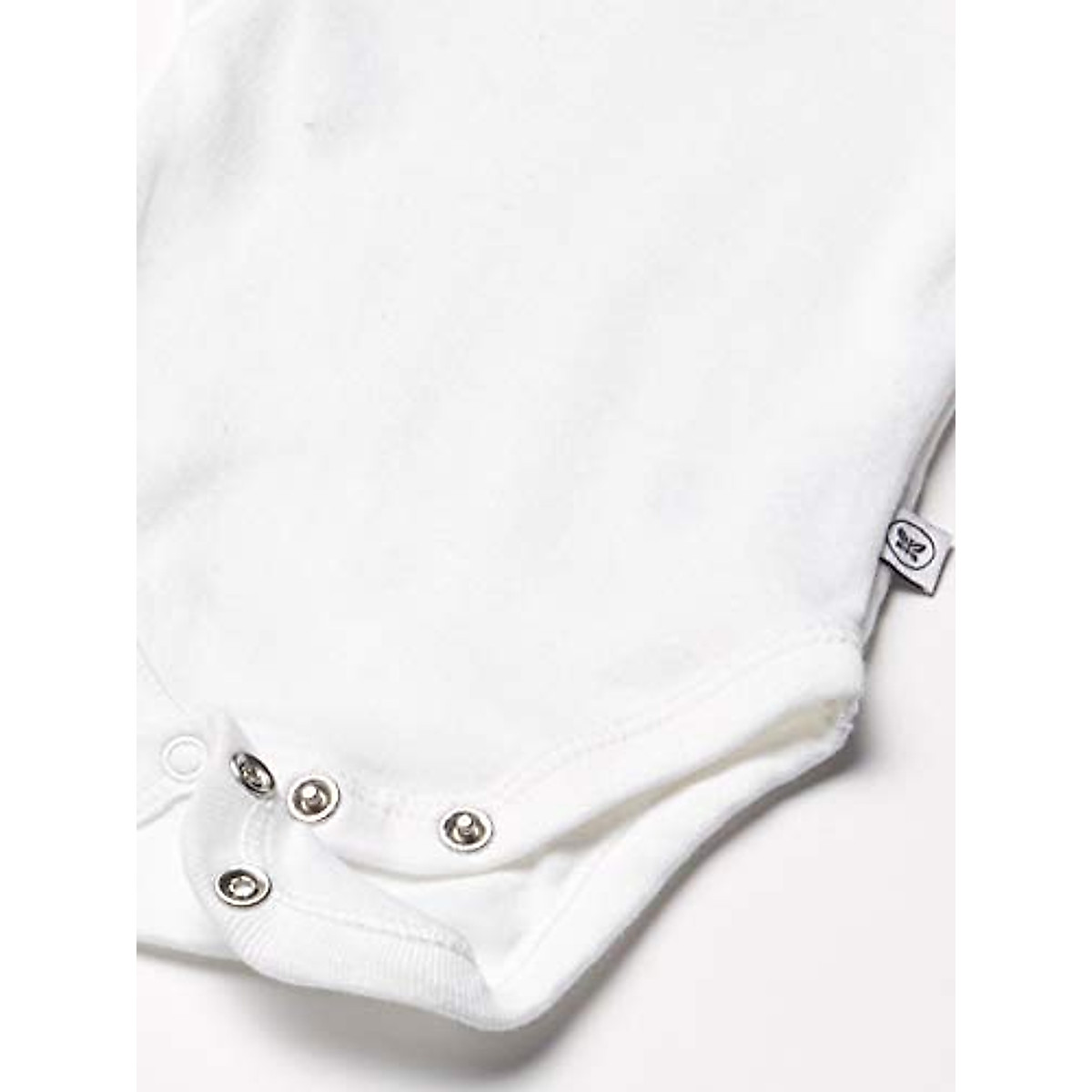 HonestBaby unisex baby Organic Cotton Short Sleeve Bodysuits Multi Pack and Toddler T Shirt Set, 5 Pack Bright White, 0-3 Months US