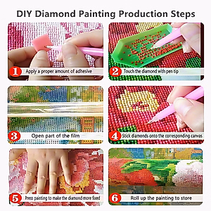 NIHO-JIUMA Diamond Painting Kits Sports Car, 5D DIY Full Drill Diamonds Art Gift for Adult, Home Decor (30x40cm/12x16 Inches)