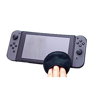 Black Microfiber Screen Cleaner Made for the Nintendo Switch - OLED Compatible | Accessories