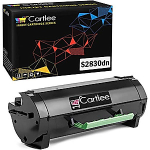 Cartlee Compatible Black S2830 High Yield Laser Toner Cartridge Replacement for Dell (8500 Page Yield) S2830 S2830dn 2830 dn 2830dn Smart Series Ink Printers