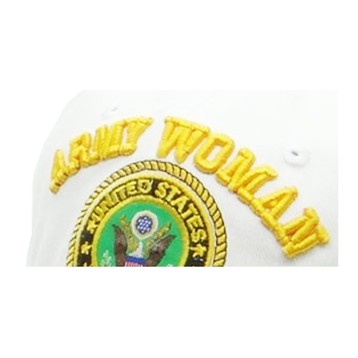 Buy Caps and Hats Retired Army Woman Veteran Baseball Cap White Hat for Women Ladies Females Retirement Gift