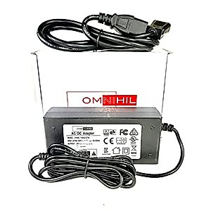 [UL Listed] Omnihil AC Power Adapter Compatible with Panasonic KX-UTG200B SIP UTG Series VoIP POE Phone